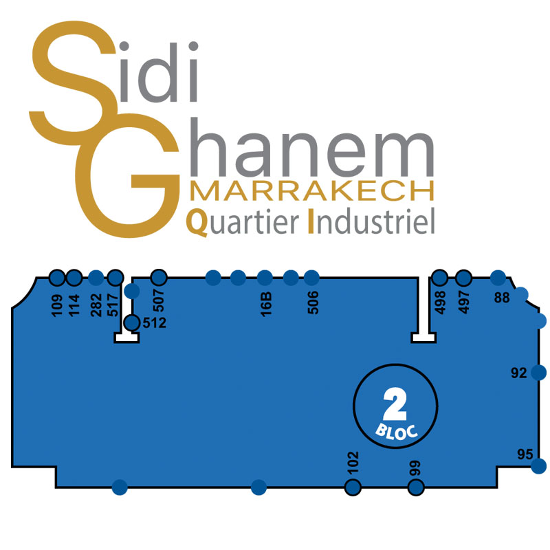 Les Boutiques du Bloc 2 Sidi-Ghanem - Marrakech